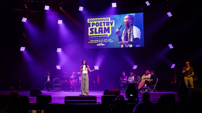 Apply for Roundhouse Poetry Slam 2026 | Roundhouse